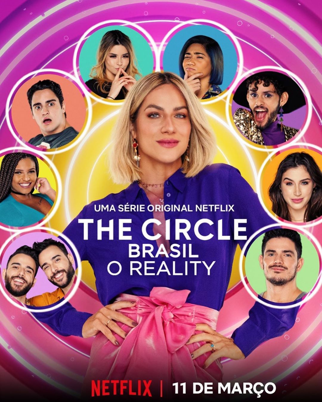 Conheça os participantes do The Circle Brasil 😃